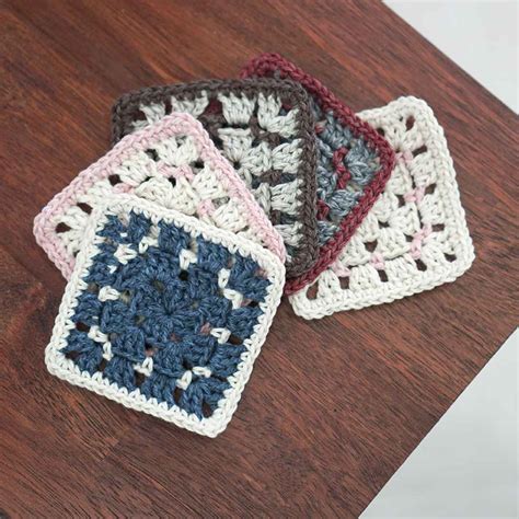 Diy 키트 모눈 컵받침 코바늘 뜨개질 패키지 솜씨당