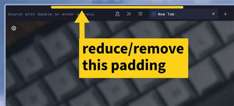 how to reduce remove top padding r firefoxcss