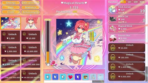 Magical Girl Clicker Gameplay Videogame Youtube Magical Girl Clicker Gameplay Videogame Youtube