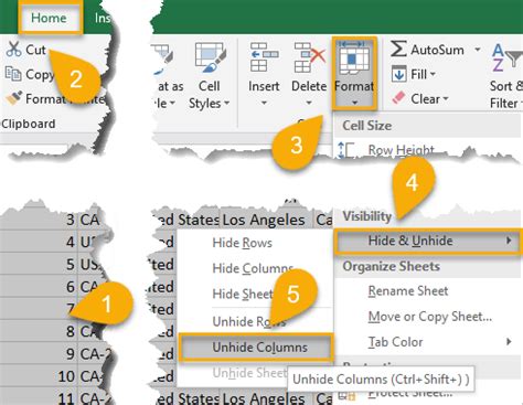 How To Unhide All Rows Or Columns In Excel Spreadsheet Daddy