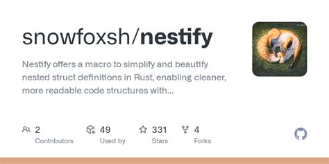 Github Snowfoxshnestify Nestify Offers A Macro To Simplify And