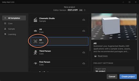 与 Ar Foundation 协同工作 — Easyar Sense Unity Plugin 470 文档