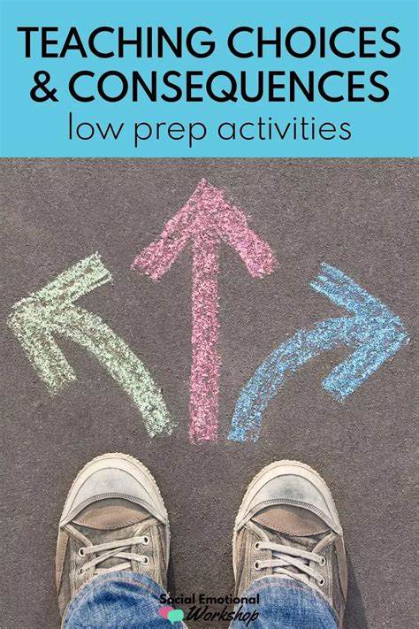 Easy Activities To Teach Choices And Consequences Artofit