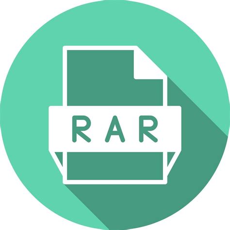 Rar File Format Icon 15824211 Vector Art At Vecteezy