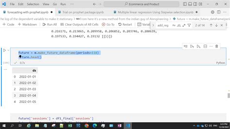 An Error Of Predict At Prophet · Issue 2325 · Facebookprophet · Github