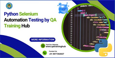 python selenium automation testing tutorial qa training hub hyd