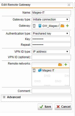 Site To Site VPN Between UTM9 And Ubiquiti Unifi Security Gateway Network Protection Firewall