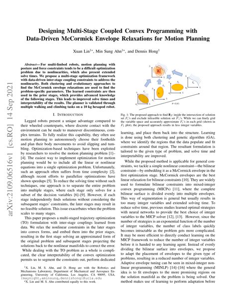 Pdf Designing Multi Stage Coupled Convex Programming With Data Driven