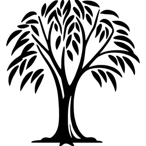 Elegant Tree Design Svg