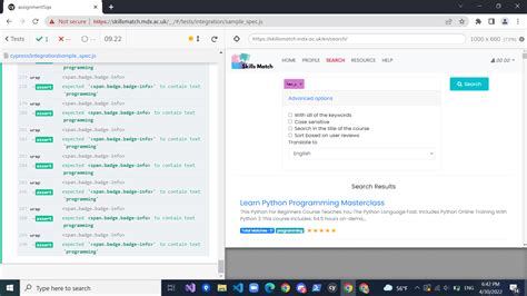 GitHub GhaidaaShtayeh Skills Match Automation Testing Test Automation Using Cypress I Write