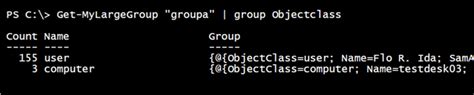 Powershell Problem Solver Enumerating Members Of Large Active