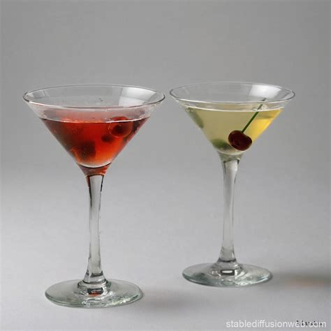 Martini Glasses Stable Diffusion Online