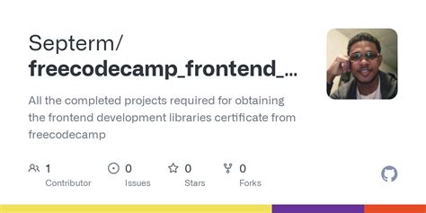 Github Septermfreecodecampfrontendprojects All The Completed Projects Required For