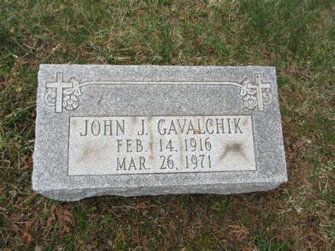 John J Gavalchik 1916 1971 Find A Grave Memorial