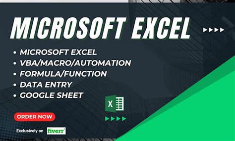 Create Microsoft Excel Vba Marco By Buzzmakerr Fiverr
