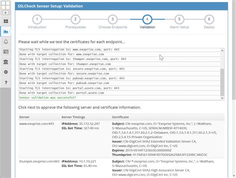 Monitor Ssl Tls Certificate Expiration Exoprise