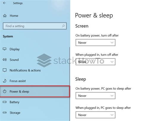 How To Stop The Screen From Turning Off On Windows StackHowTo