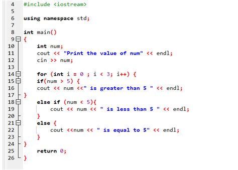 Convert The C Code Given Below Into Three Separate
