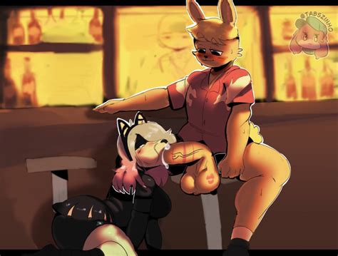 Rule 34 Alcohol Anthro Anthro On Anthro Balls Bar Bar Place Bar