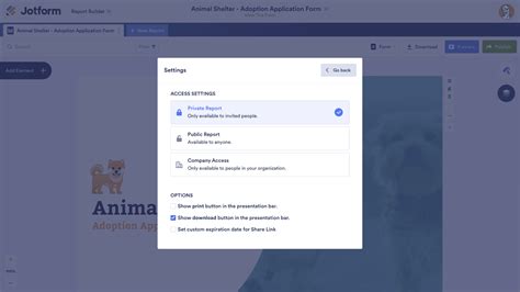 visualizing your data with jotform report builder