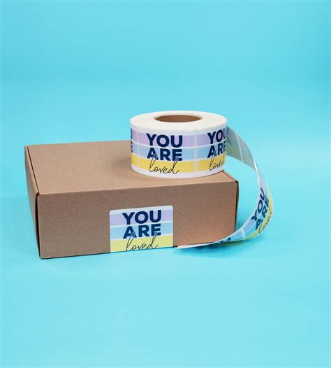 Etiqueta Rectangular De Papel Autoadherible