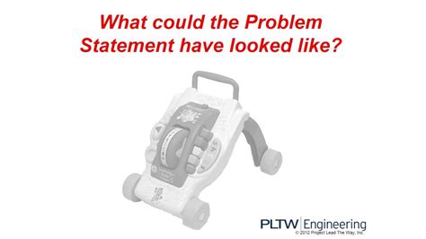 Design Statement Examples Pltw Pltw Design Brief Overview Youtube