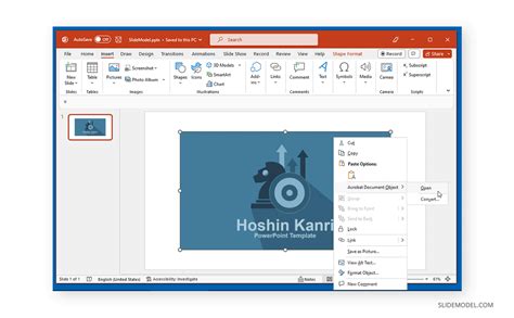 how to insert a pdf into powerpoint