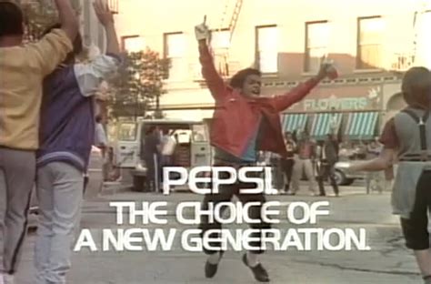 Rate This Commercial Michael Jackson Pepsi Generation