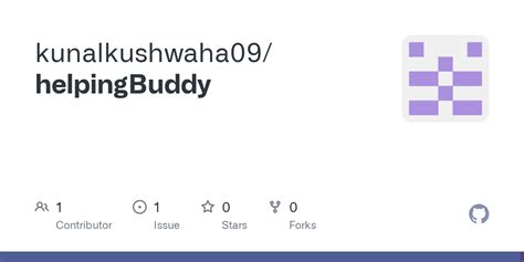 github kunalkushwaha09 helpingbuddy