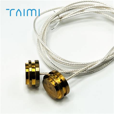 copper high temperature ultrasonic ceramic transducer 1mhz water meter