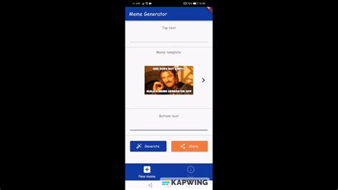 Github Aleva147meme Generator A Mobile App For Editing And Sharing Meme Templates Made With
