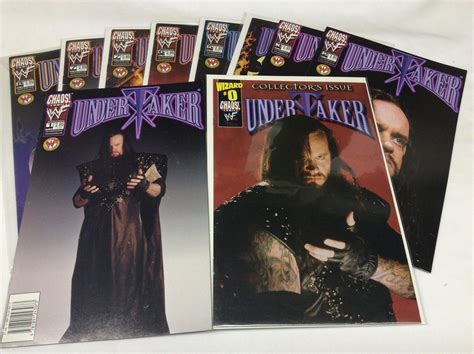 Undertaker 1 8 Chaos Comicswwfwrestling091548 Comic Book Set Lot