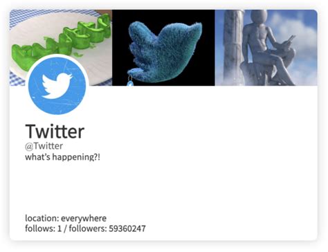 Github Ivgtr Twitter Profile Card 🐣 Get Dynamically Generated Twitter Profile Card On Your