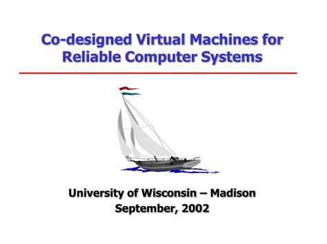 Ppt Co Designed Virtual Machines For Reliable Computer Systems Powerpoint Presentation Id