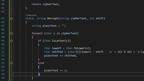 How To Decrypt Data Using Caesar Cipher In C Simple Youtube