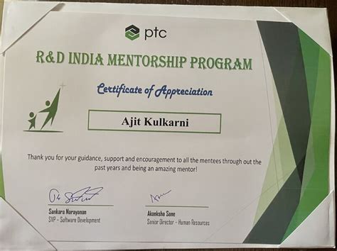 Ajit Kulkarni On Linkedin Ptc Lifeatptc Leadership Mentorship 18 Comments