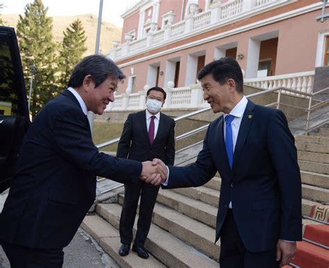 Япон Улсын Гадаад хэргийн сайд Т Мотэги гийн Монгол Улсад хийсэн албан ёсны айлчлал амжилттай