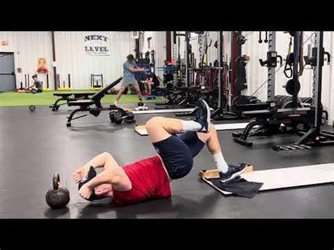 Slider Single Leg Hamstring Curl - YouTube