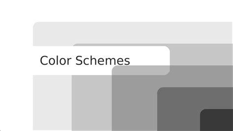 What Is An Achromatic Color Scheme Color Schemes Youtube