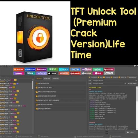 Software TFT Unlock Tool Crack Version Life Time Shopee Malaysia