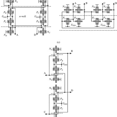 The Layouts Of Topology Of Stg Dice Memory Cells With Transistors Download Scientific Diagram