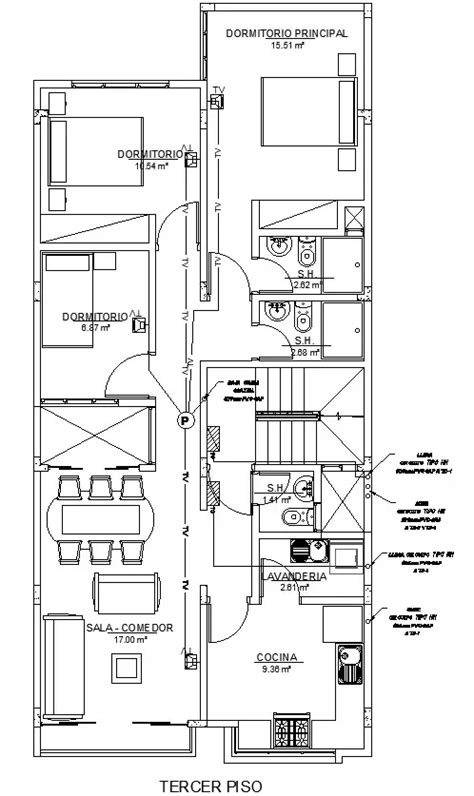Electric Circuit Line Details Of Third Floor Plan In Autocad 2d Drawing Cad File Dwg File Artofit
