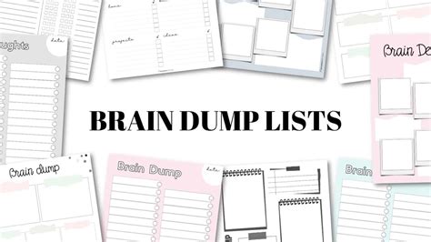What Is A Brain Dump And How To Use It To Clear Your Mind