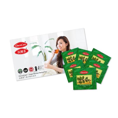 Glucoscare Sugar Blocker Herbal Tea Sample Pack Shopee Singapore