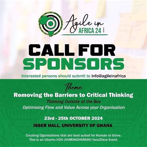 Agile In Africa On Linkedin Sponsorship Innovationsupport Scrummaster Agile Projectmanagement…