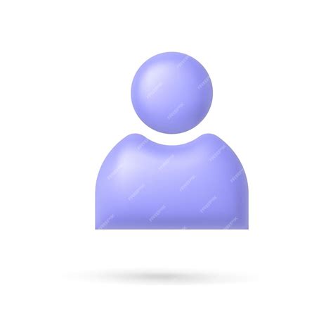 User Ui Design User From The Group Chat Or App Vector Illustrationvector In 3d Style Vetor Premium