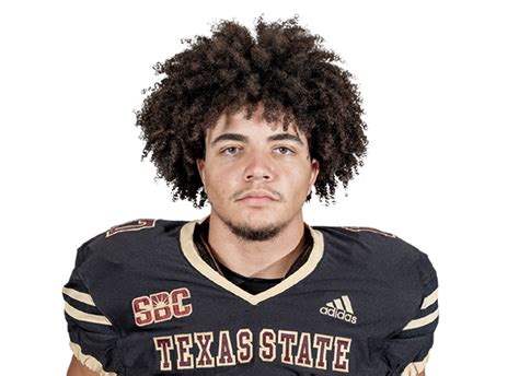 Kylen Evans Texas State Bobcats Wide Receiver Espn
