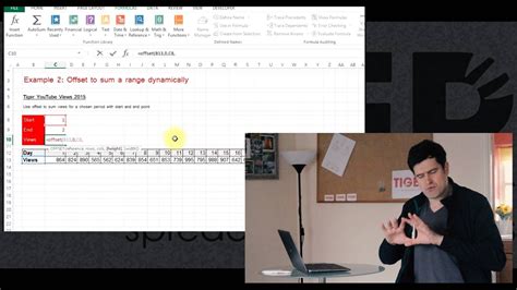 excel offset function tutorial 3 4 youtube