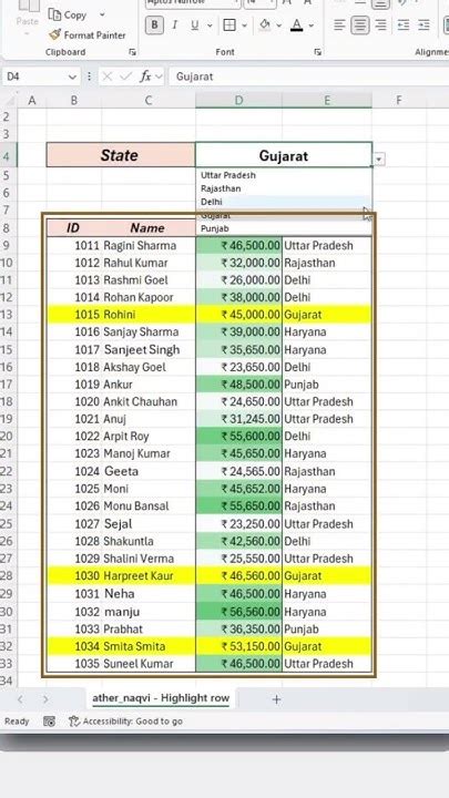 Excel Exceltips India Hinditutorial Youtube