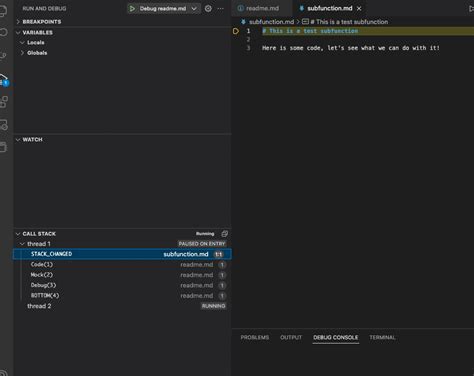 Source Reference In Call Stack Not Updated After Dap Invalidatedevent